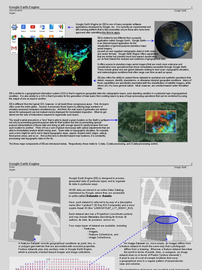 Google Earth Engine Overview | PDF | Geographic Information System ...