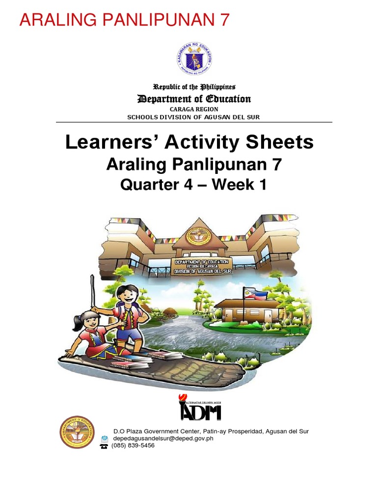 ARAL PAN 7 Quarter 4 Module 1 | PDF