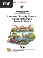 Grade 7 Module in Ap (3rd Quarter 2nd Module) | PDF