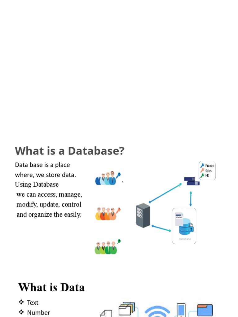 What Is Database | PDF