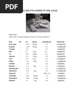 Dosis Puyer Anak | PDF