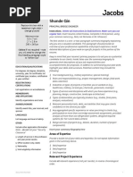 World Bank CV Template | PDF | Project Management