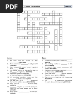 Present Simple or Continuous Crosswords | PDF | Linguistic Morphology ...