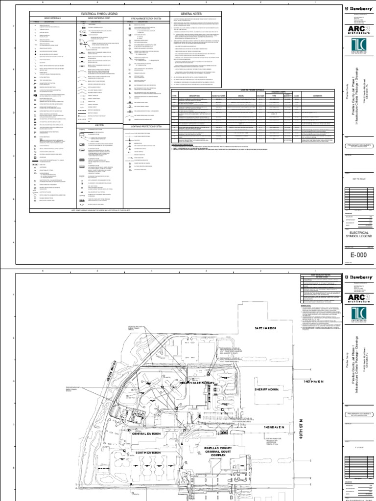 General Notes: Electrical Symbol Legend: Fire Alarm/Detection System ...
