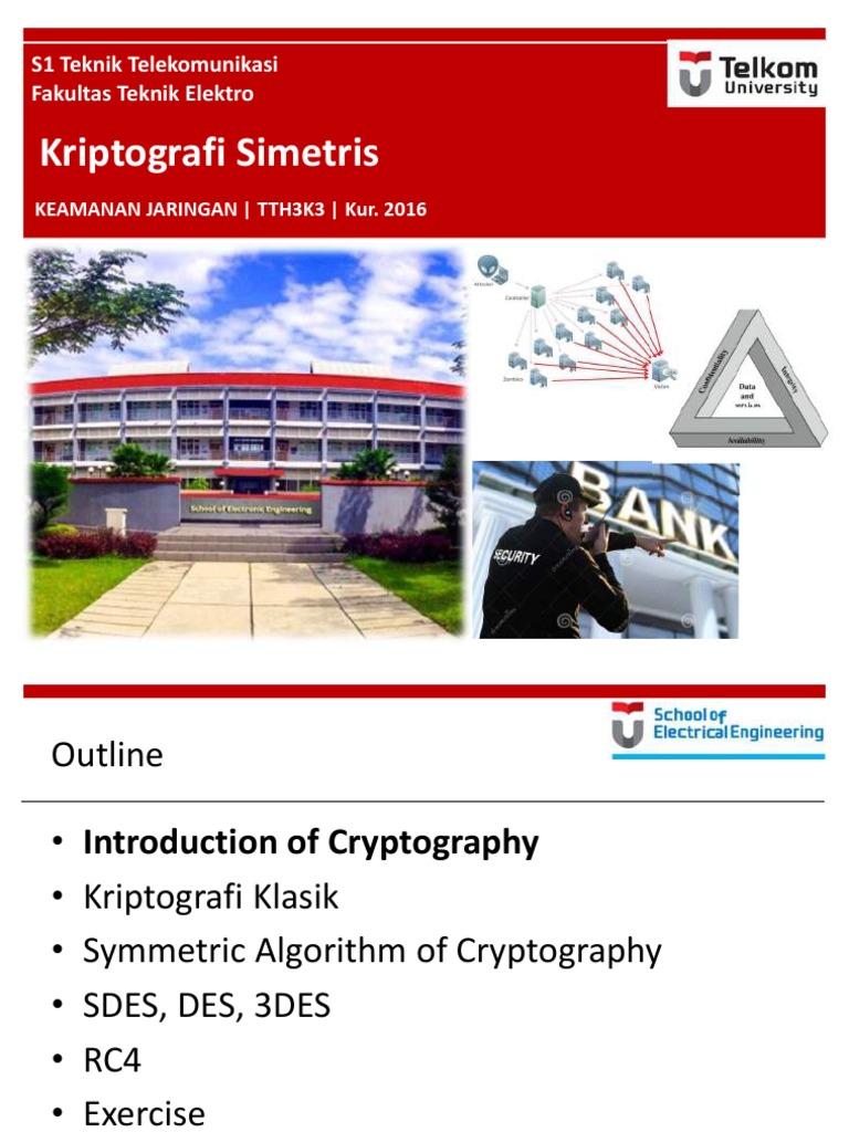 Kriptografi Simetris (Introduction of Cryptography) | PDF