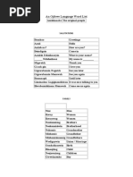 Lakota-English Vocabulary Guide | PDF | Lakota People | Midwestern ...