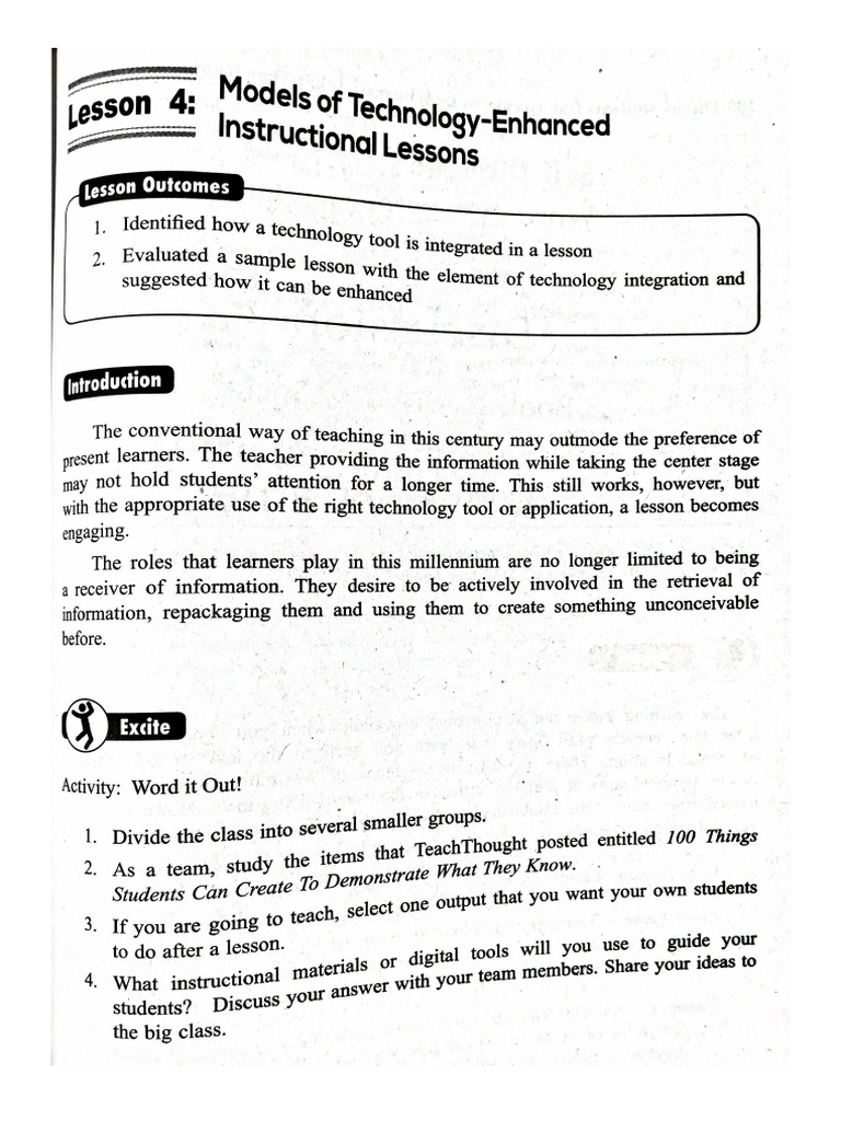 Module 5, Lesson 4 | PDF