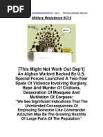 SPOT Report Guide: SALUTE & 5W's | PDF | Military | National Security