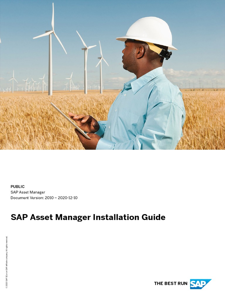 SAP Asset Manager Installation Guide | PDF | Cloud Computing | Mobile App