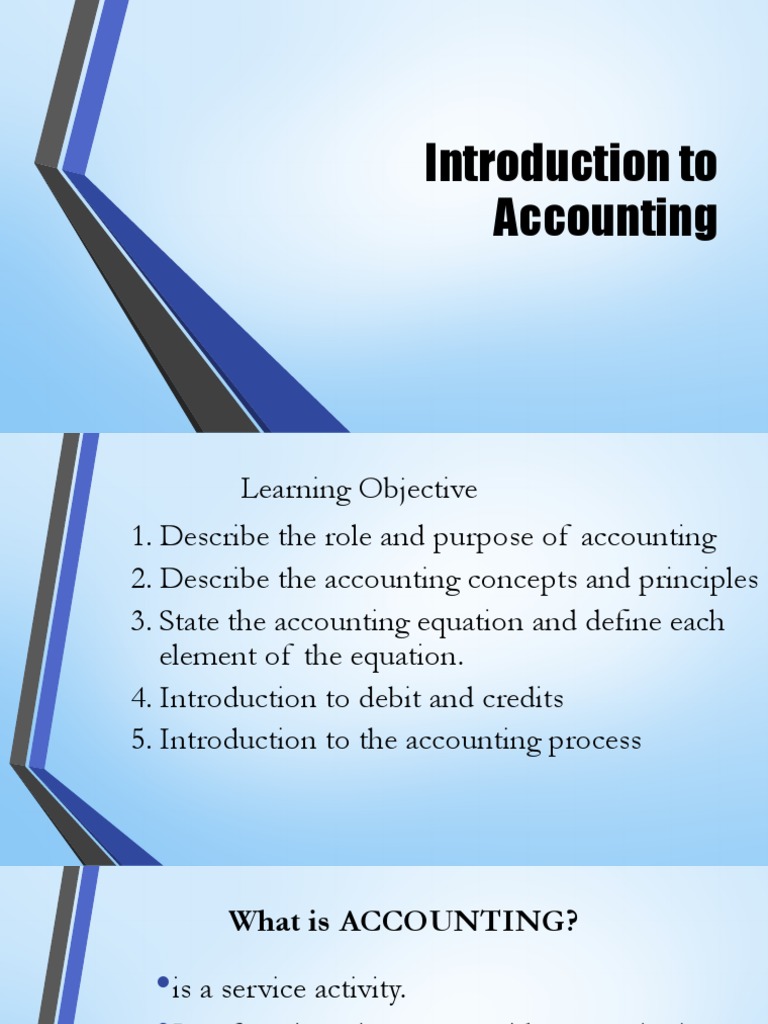 Accounting Non-Accountants Part 1 | PDF | Debits And Credits ...
