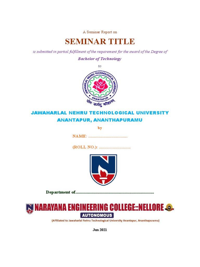 Seminar - Book Format | PDF | Academic Degree
