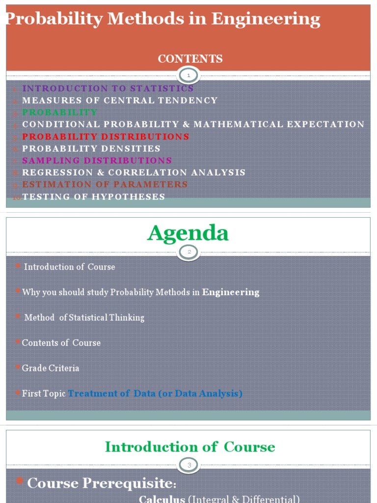 Complete Lectures PME | PDF | Mean | Variance