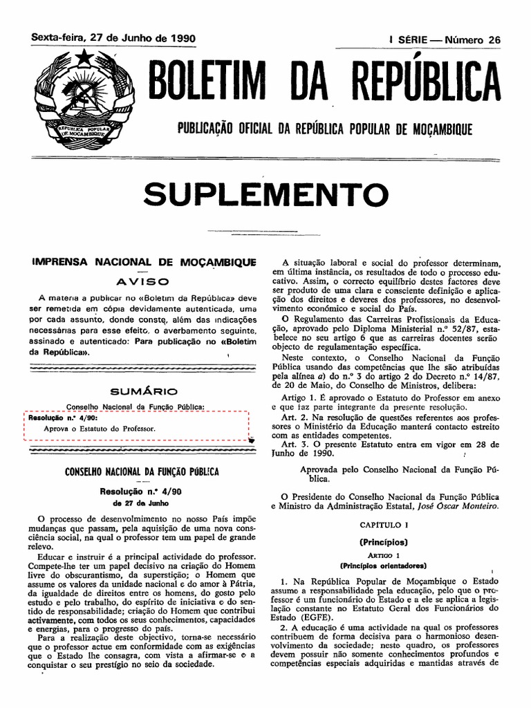 Estatuto Do Professor | PDF