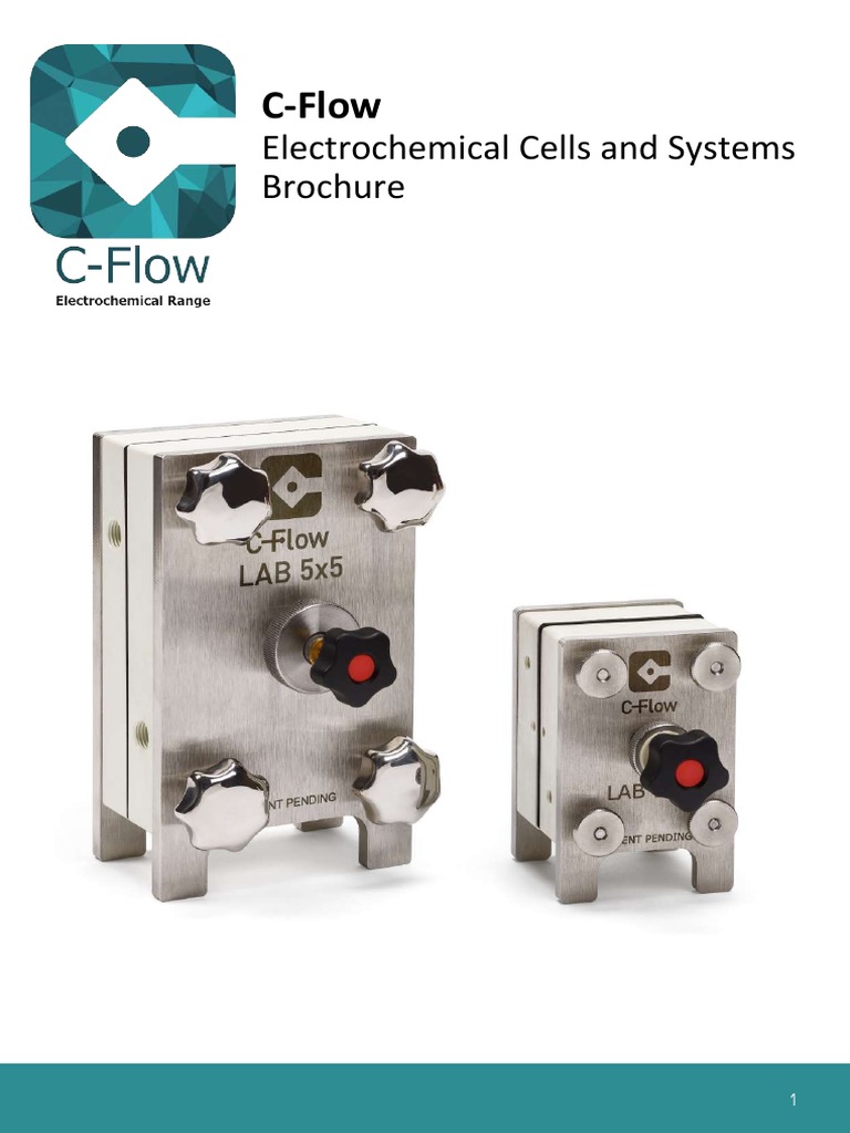 C-Flow: Electrochemical Cells and Systems Brochure | PDF ...