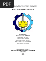 Sifat dan Grafik Logaritma Natural | PDF