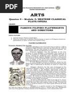 Notable Filipino Playwrights in English | PDF | Philippines | Poetry