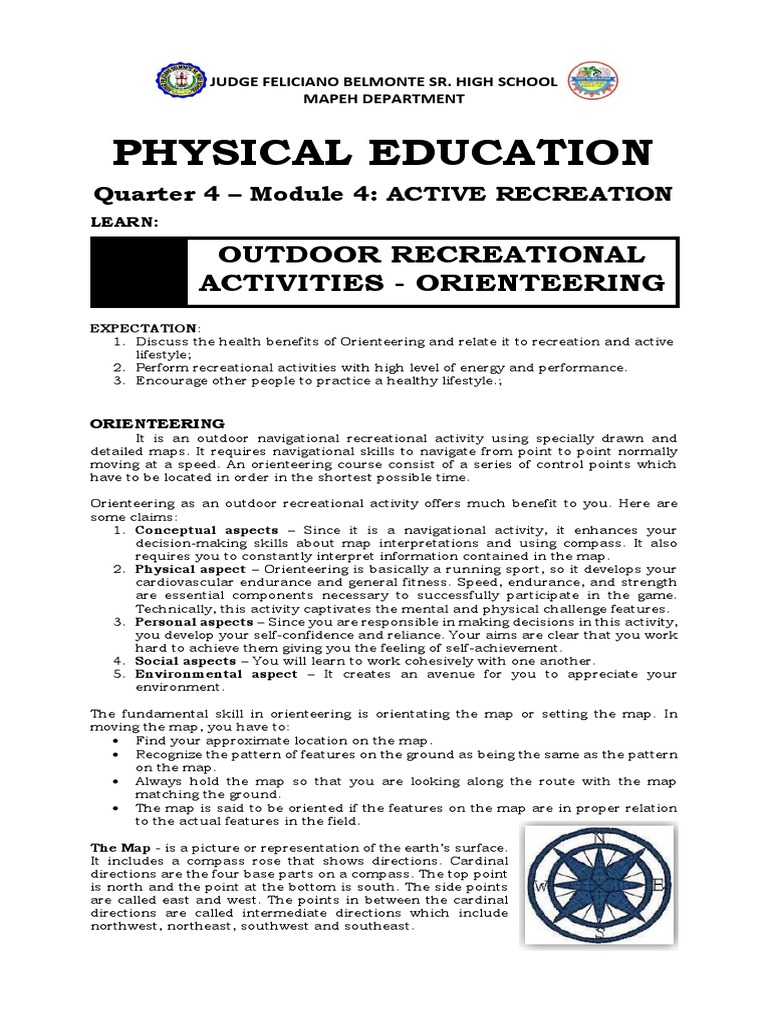 Answer Pe Module 4 q4 w4 | PDF | Compass | Human Nature