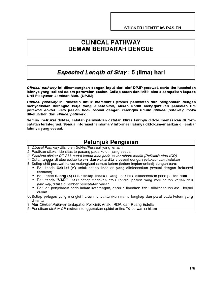 CP Demam Berdarah Dengue 2019 | PDF