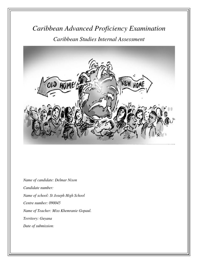 Caribbean Studies IA | Download Free PDF | Human Migration | Guyana