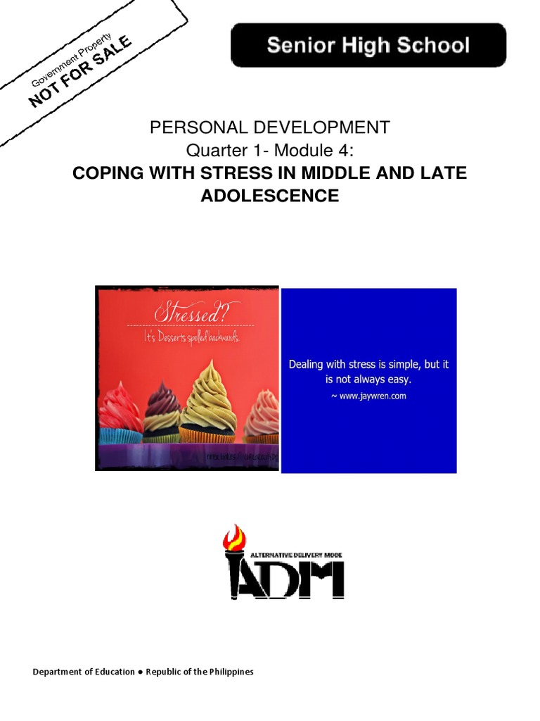 PerDev - Q1 - Module 4 - Coping Stress During Middle and Late ...