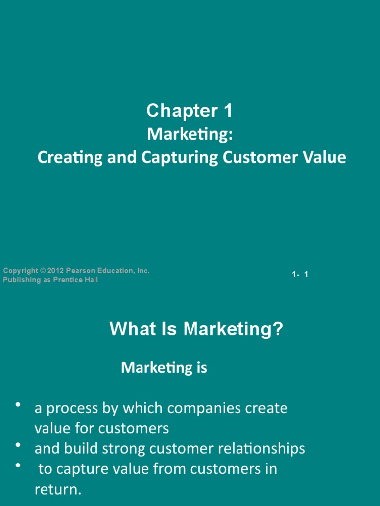 Marketing: Creating and Capturing Customer Value: Publishing As Prentice Hall | Download Free ...