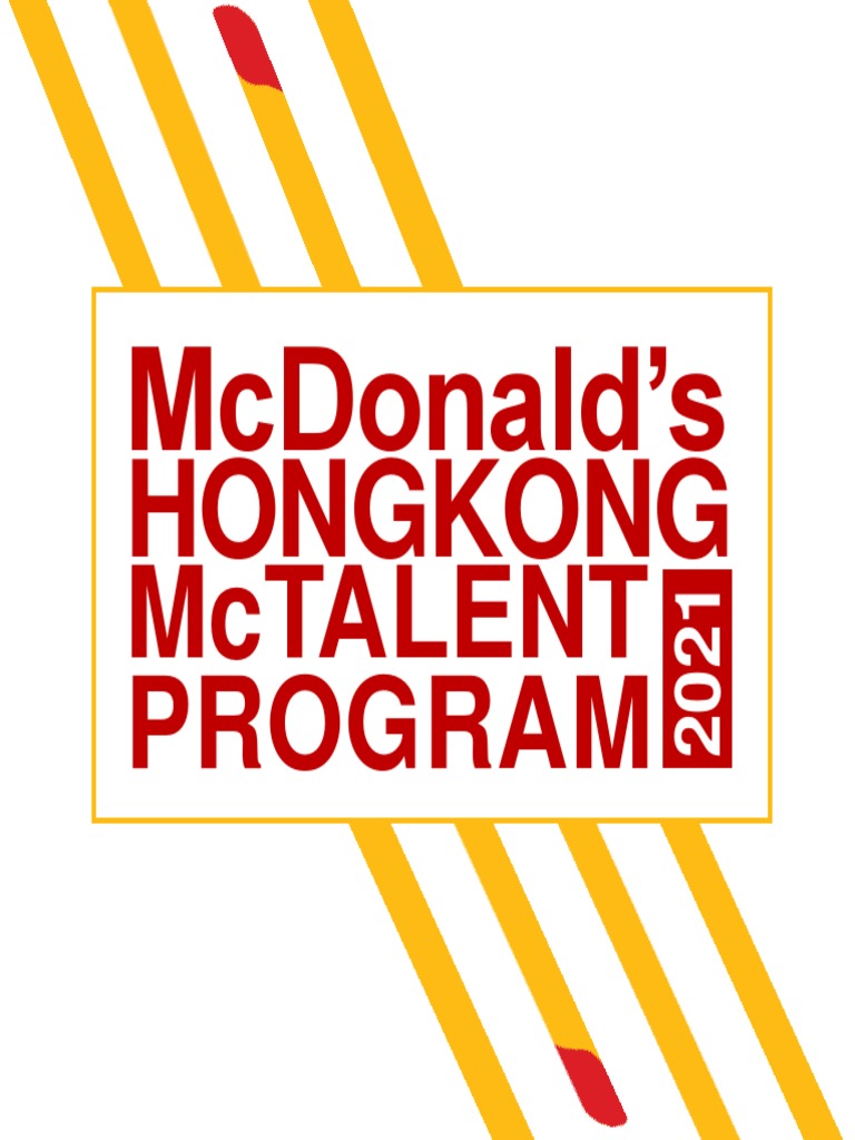 McTalent 2021 E Brochure | PDF | Mc Donald's | Business