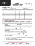 Pase De Salida De Material Pdf