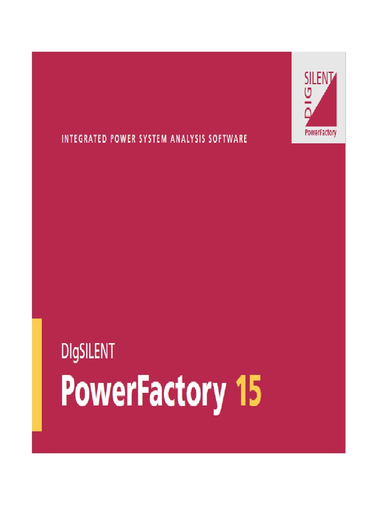 Digsilent - Clase 01 | PDF | Transformador | Software de la aplicacion