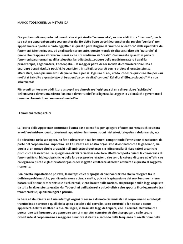 Marco Todeschini Pdf