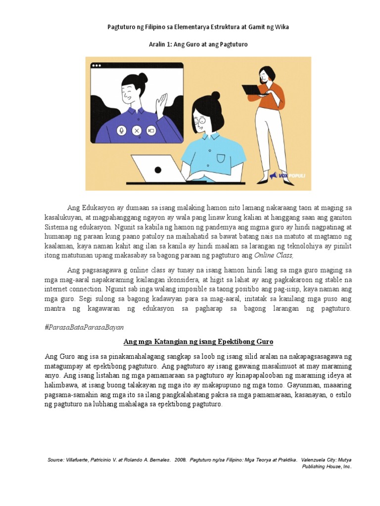 Ang Guro at Ang Pagtuturo | PDF