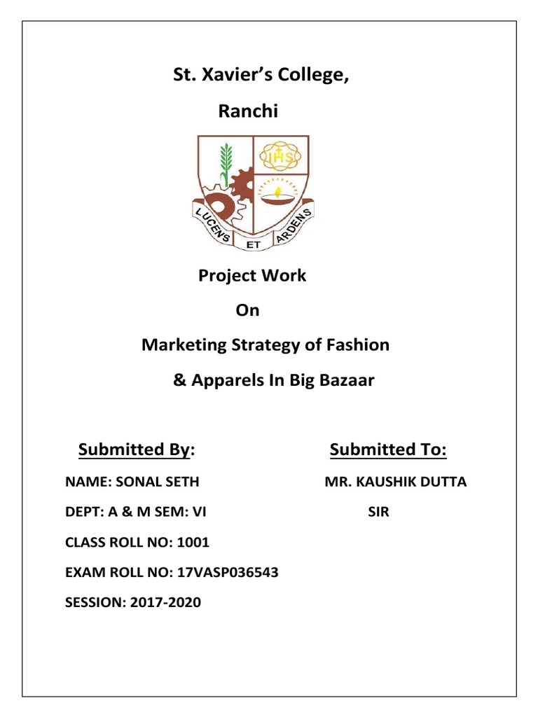Sonal Seth (1001) | PDF | Retail | Pricing