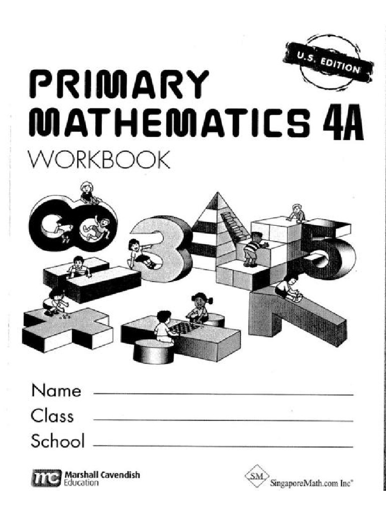 Primary Mathematic 4a Workbook | PDF
