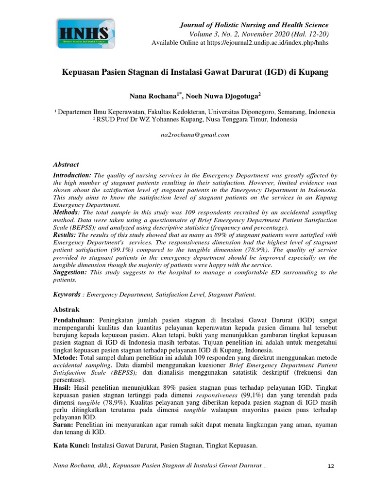Pasien Igd Full | PDF | Emergency Department | Health Care