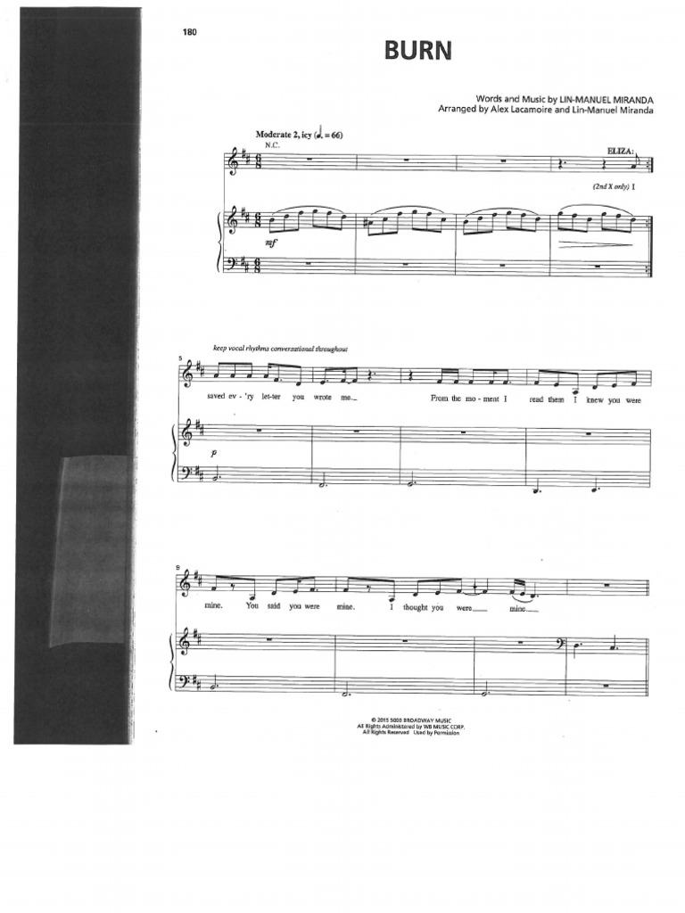 Hamilton - Burn | PDF