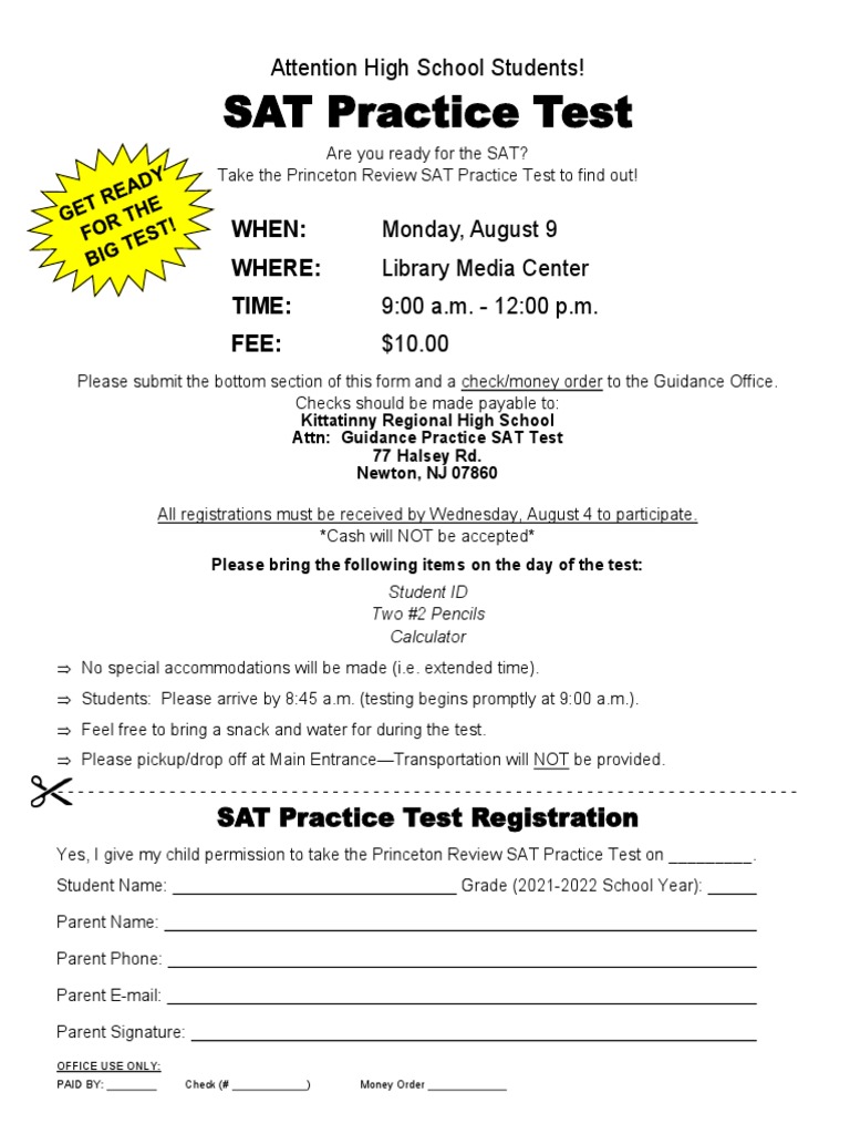 Sat Practice August 2021 | PDF