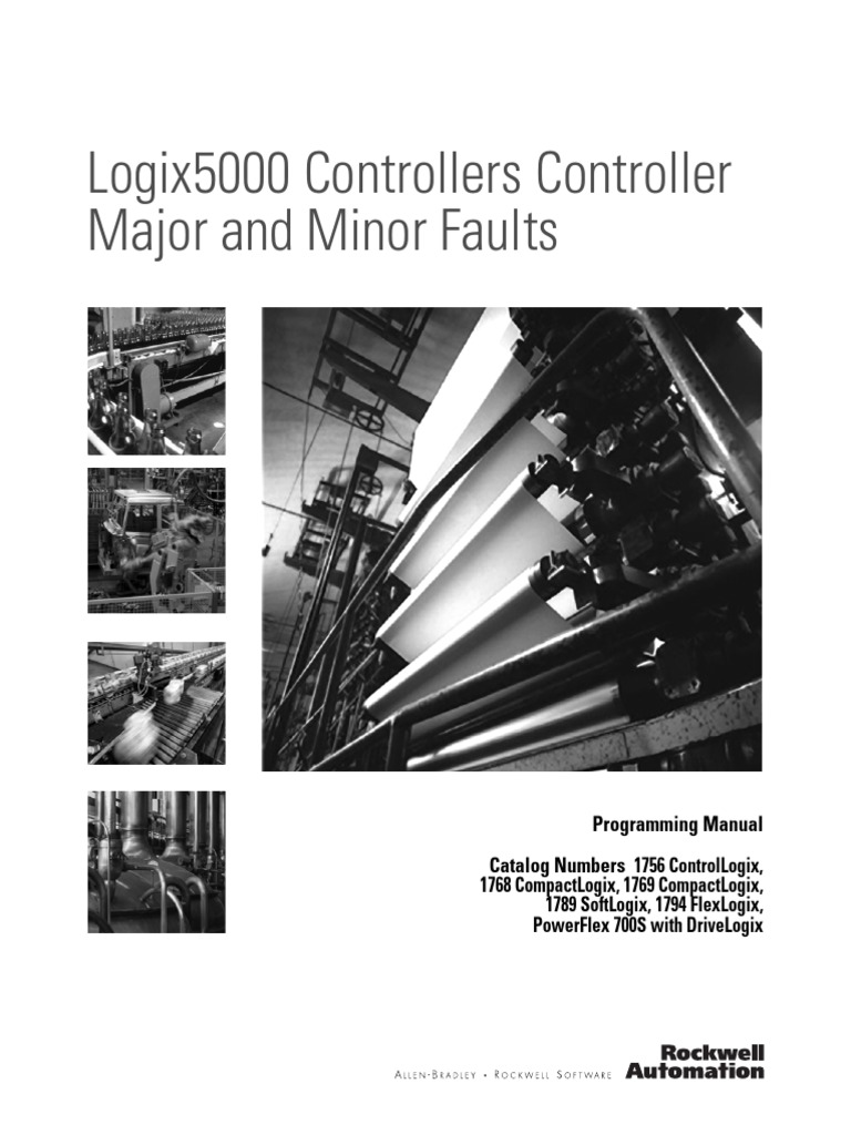 Logix5000 Controllers Major and Minor Faults Programming Manual | PDF | Subroutine | String ...