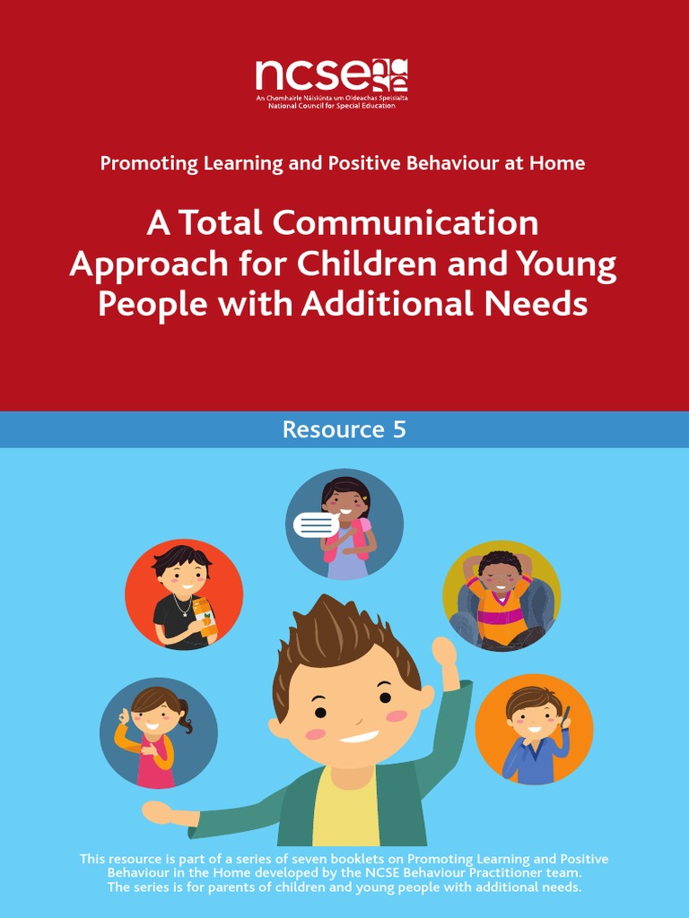 Resource 5 A Total Communication Approach | PDF | Communication | Human ...