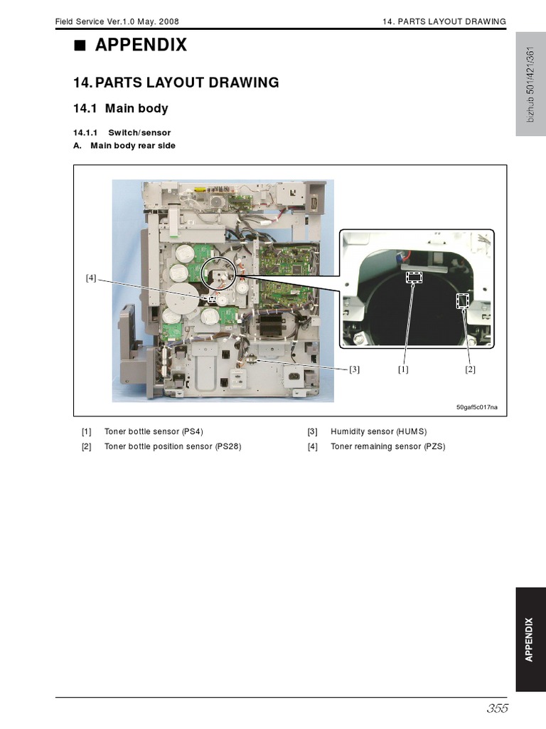 Parts Layout Drawing Guide for ABC Printer | PDF | Manufactured Goods ...