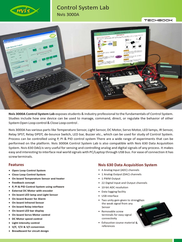 E5-02 - Scientech Nvis 3000A Control System Lab and Nvis 630 | PDF ...