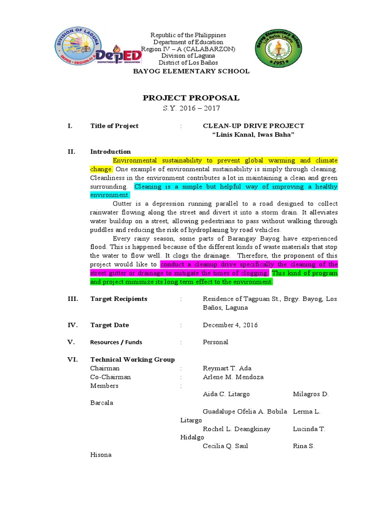 Project Proposal | PDF | Christmas | Nature