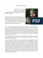Poetry Beethoven by Shane Koyczan | PDF | Ludwig Van Beethoven | Poetry