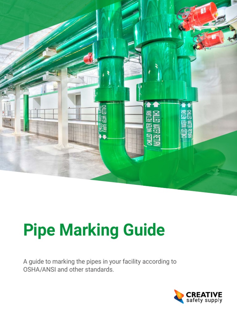 Guide Pipe Marking | PDF | Firefighting | Pipe (Fluid Conveyance)