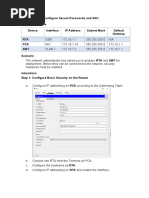 1.3.6 Packet Tracer Configure SSH | PDF | Secure Shell | Password