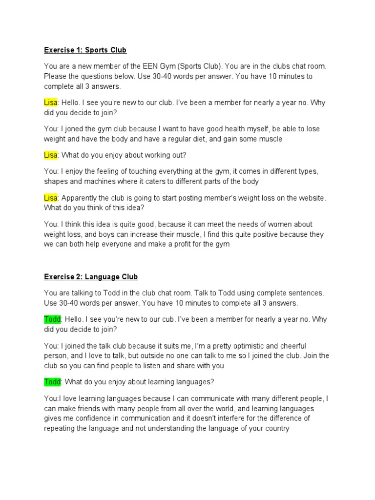 Aptis Writing Social | Download Free PDF | Communication | Human Nature