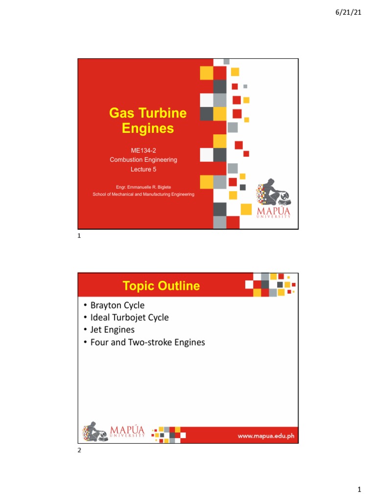 Gas Turbine Engine Fundamentals | PDF | Internal Combustion Engine ...
