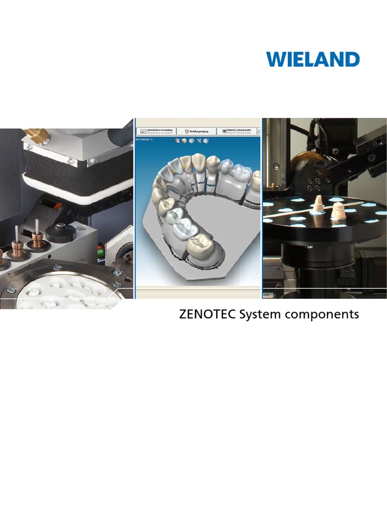 ZENOTEC Systemkomponenten e | PDF | Image Scanner | Electric Motor