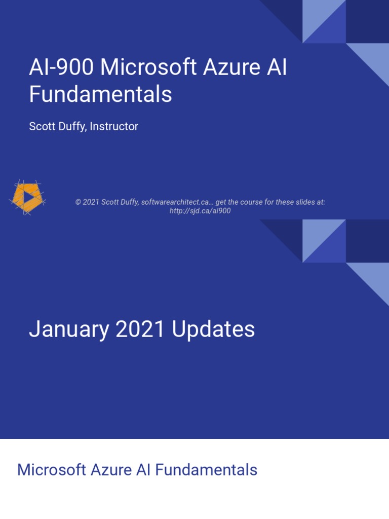 Ai-900 2021 | PDF | Artificial Intelligence | Intelligence (AI) & Semantics