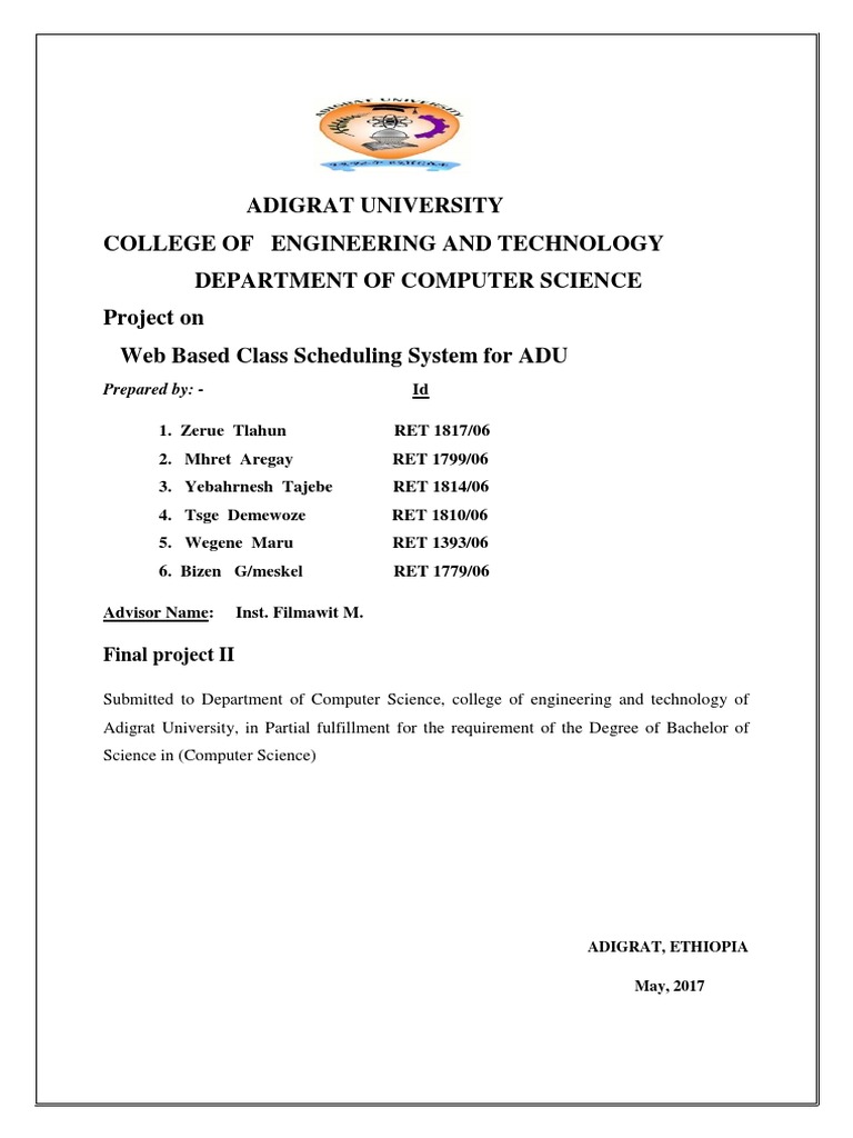 DEPARTMENT OF COMPUTER SCIENCE Project o | PDF | Object (Computer ...