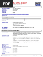 MSDS Castrol Alpha SP 320 | PDF | Personal Protective Equipment | Waste ...