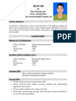 Bangladeshi CV Template | PDF | Bangladesh | Vocational Education